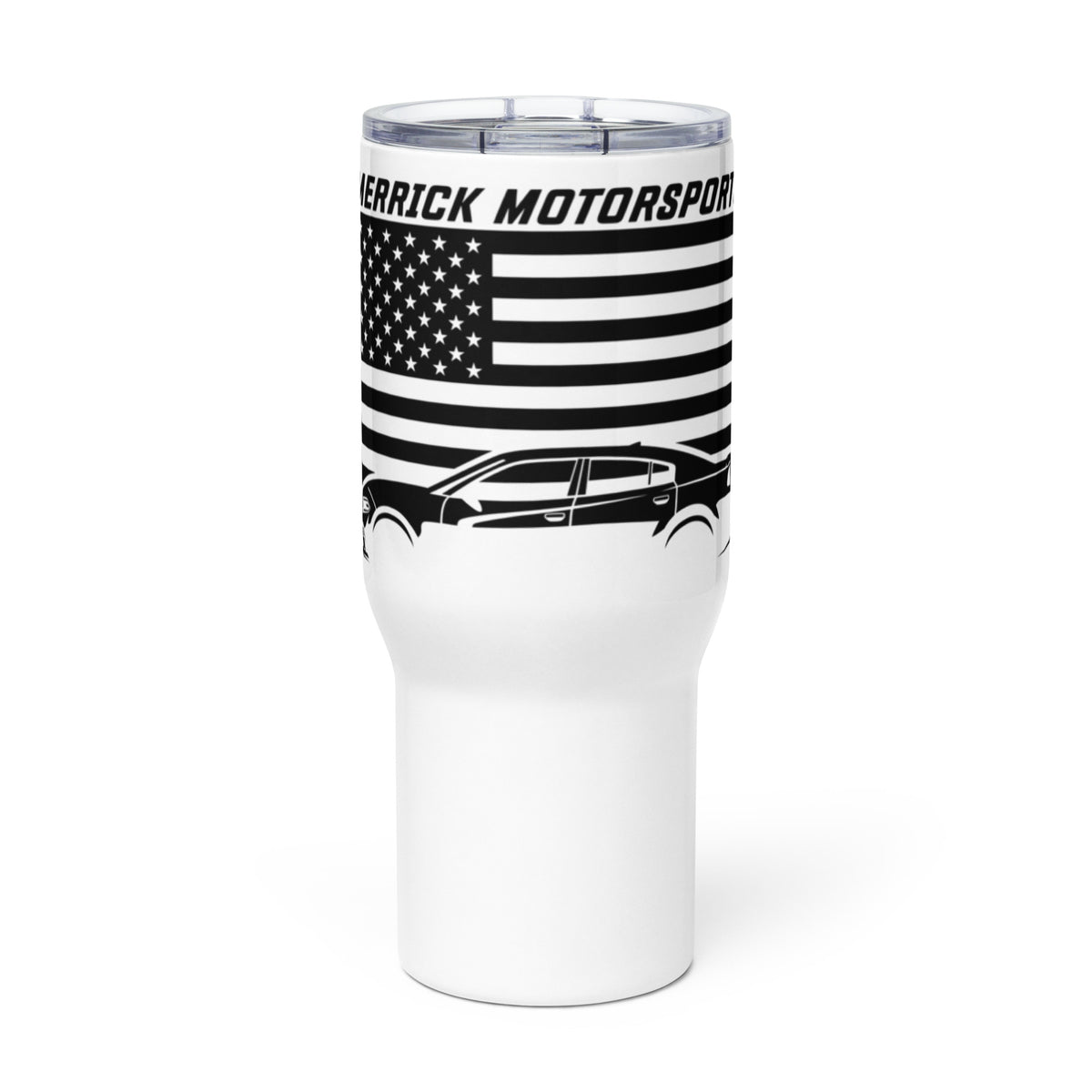 Charger Travel mug with a handle – Merrick Motorsports