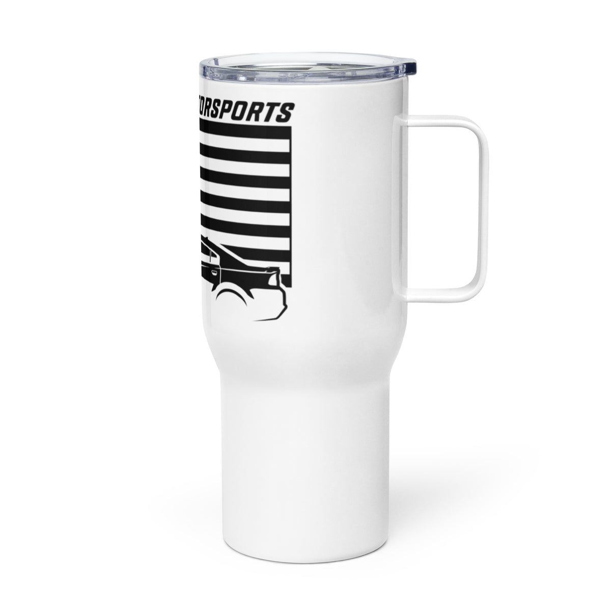 Charger Travel mug with a handle – Merrick Motorsports